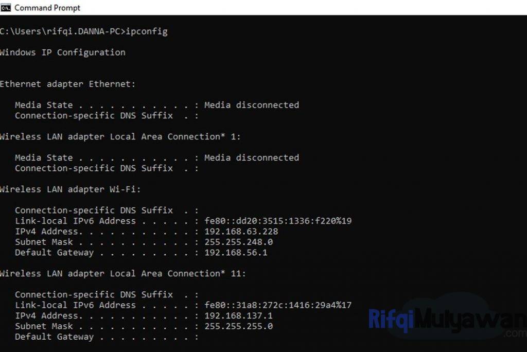 Daftar Alamat IP Default Router (IP Address) pada Semua Router!