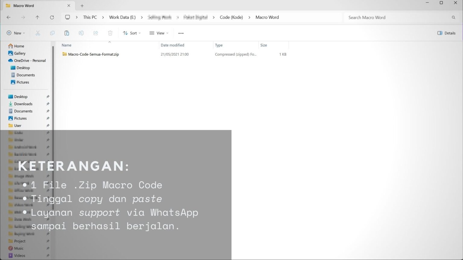 Jual Kode Macro Simpan Mail Merge ke Semua Format File!